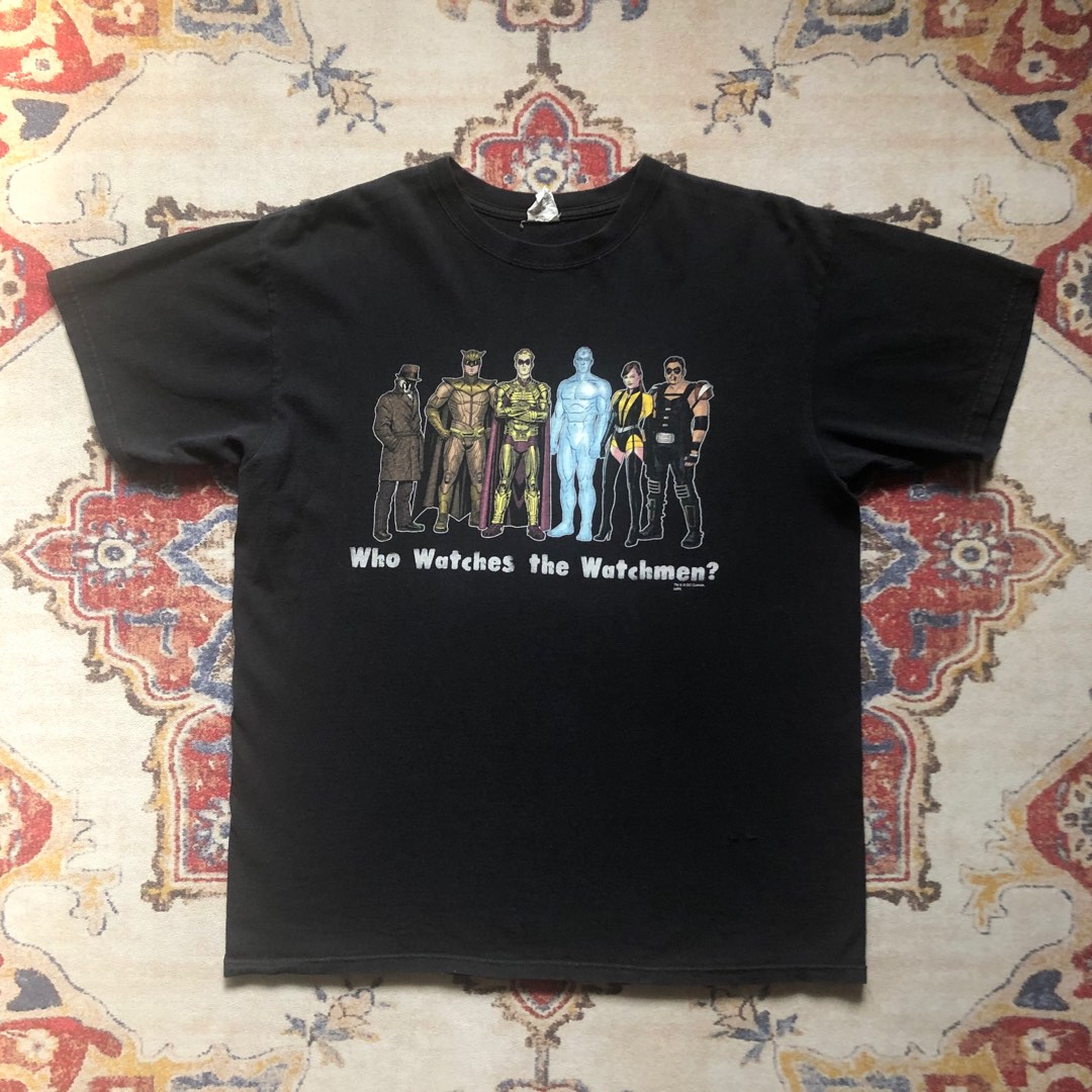 Vintage 00s Watchmen Comic Shirt, Men's Fashion, Tops & Sets, Tshirts ...