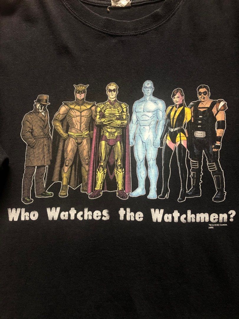 Vintage 00s Watchmen Comic Shirt, Men's Fashion, Tops & Sets, Tshirts ...