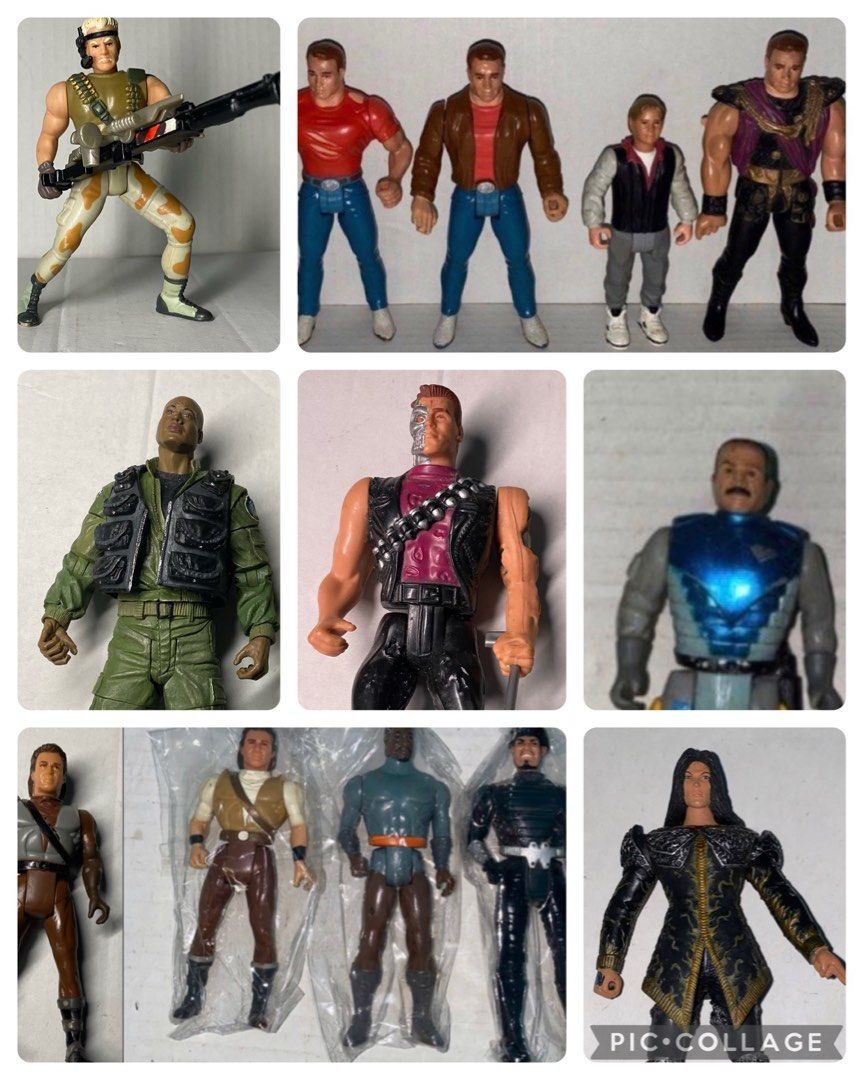 Vintage Kenner Aliens Drake ($18) Terminator ($20) witchblade ($5 ...