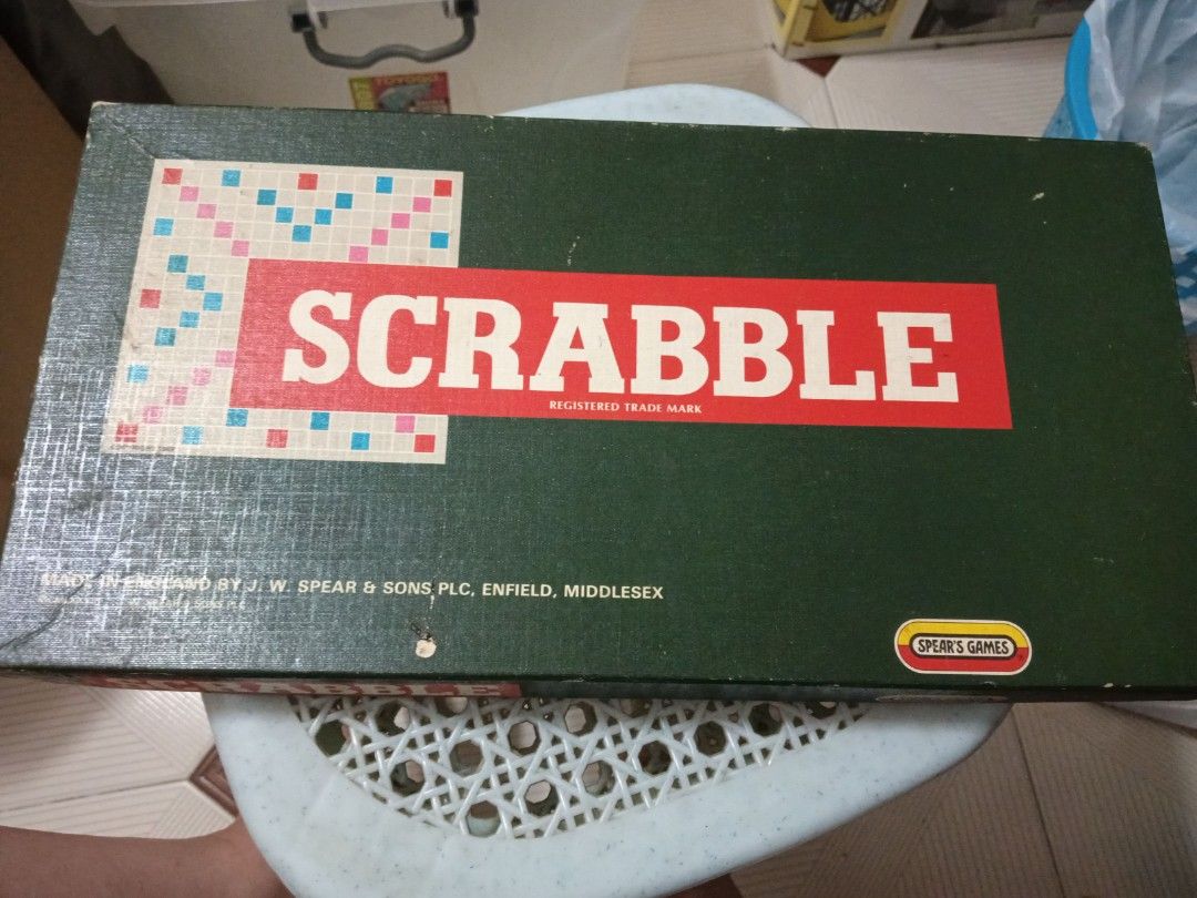 Vintage Scrabble set, Hobbies & Toys, Toys & Games on Carousell