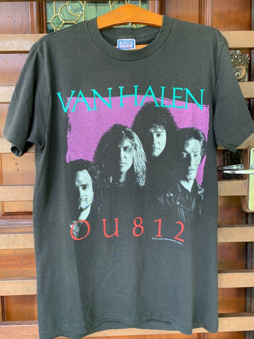Vintage van halen OU812, Men's Fashion, Tops & Sets, Tshirts & Polo ...