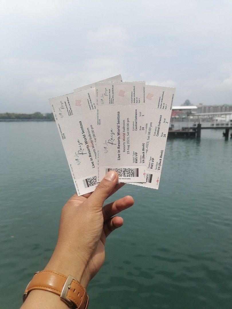 Voucher concert RWS Sentosa Raisa, Tickets & Vouchers, Event Tickets on ...