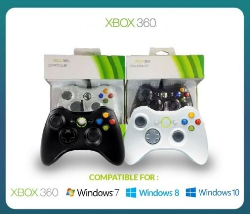 XBOX360 wireless game controller with 2.4G receiver suitable for PC/PS3 ...