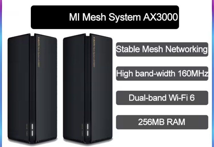 Xiaomi AX3000 WiFi6 Mesh Router (Twin Pack), Computers & Tech, Parts ...