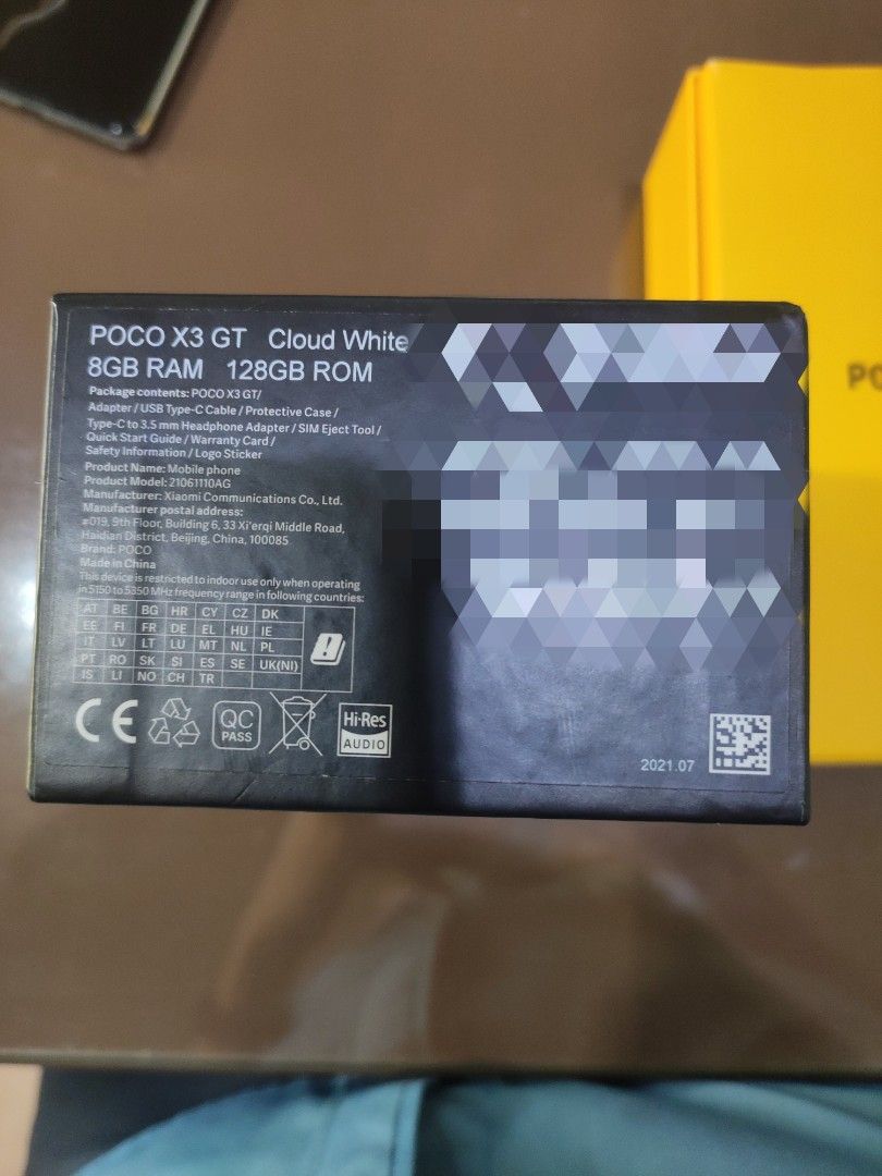 Xiaomi Poco X3 GT 8gb/128gb, Mobile Phones & Gadgets, Mobile Phones, Android Phones, Xiaomi on ...