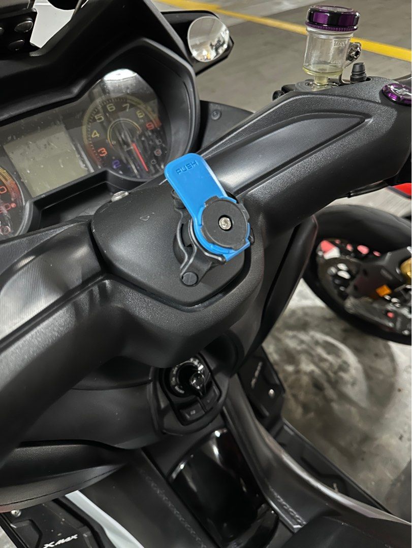Xmax v1 v2 Nmax Phone Mount with Damper Quadlock, Motorcycles ...