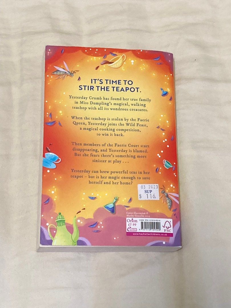 Yesterday Crumb and the Teapot of Chaos, 興趣及遊戲, 書本 & 文具, 小朋友書 - Carousell