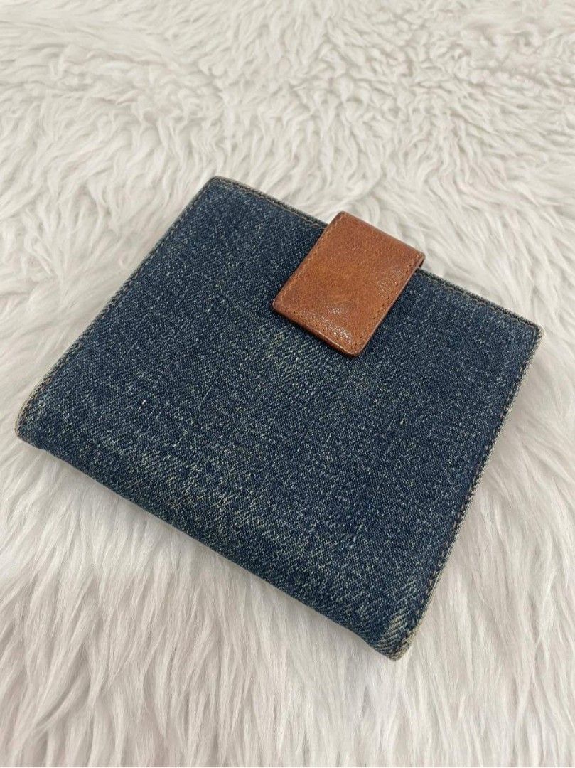 YSL Denim Wallet, Women's Fashion, Bags & Wallets, Wallets & Card ...