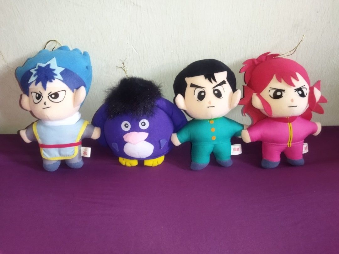 Yu Yu Hakusho Plushie Set Tomy Soft Toys, Hobbies & Toys, Collectibles ...