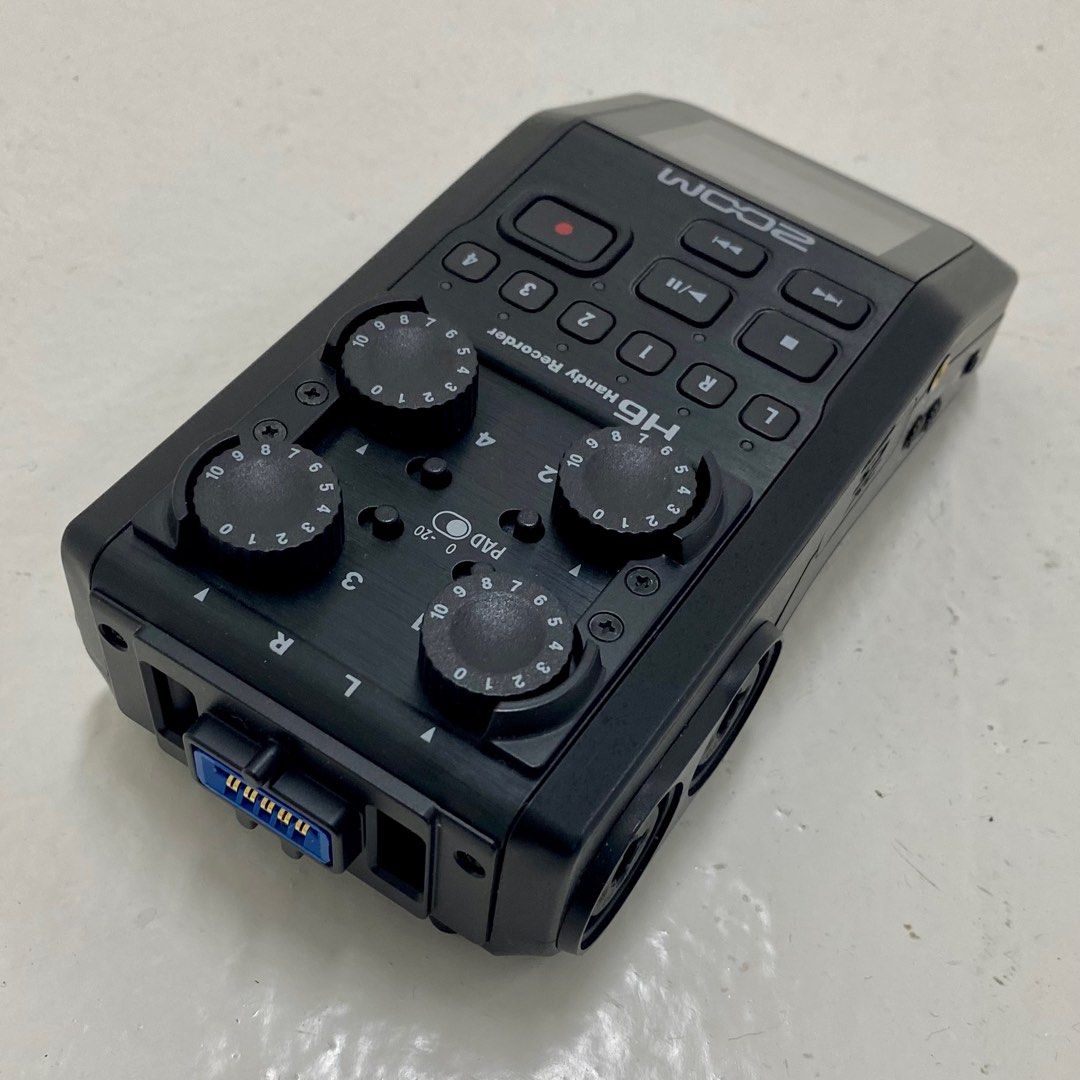 Zoom H6 Black (non-working) audio recorder, Audio, Voice Recorders on ...
