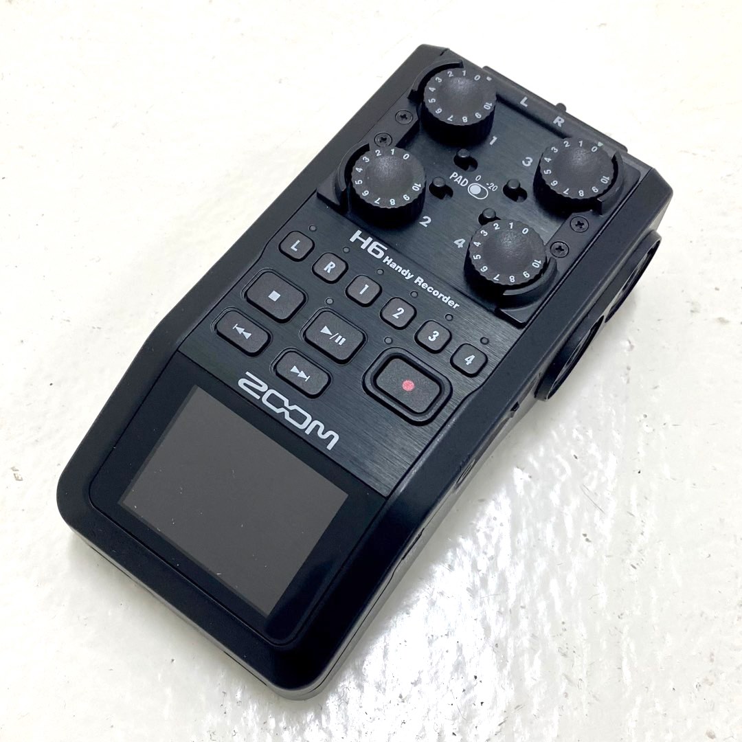 Zoom H6 Black (non-working) audio recorder, Audio, Voice Recorders on ...