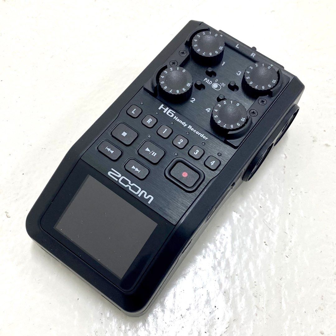 Zoom H6 Black (non-working) audio recorder, Audio, Voice Recorders on ...