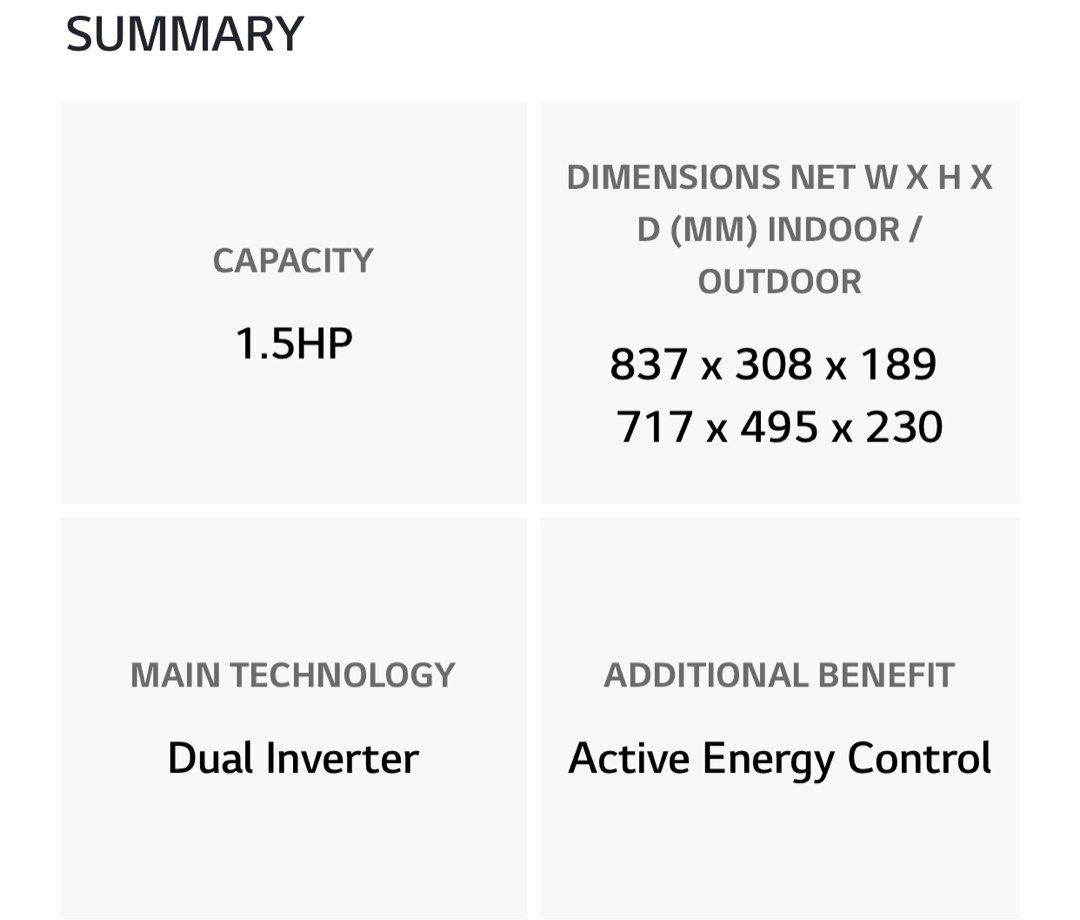 1.0 HP Split type aircon dual inverter with thin Q WIFI (2022 MODEL ...