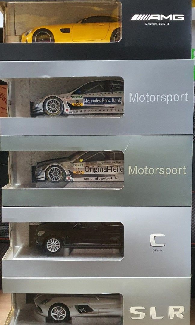 1:18 Mercedes Benz Dealer Box, Hobbies & Toys, Toys & Games on Carousell