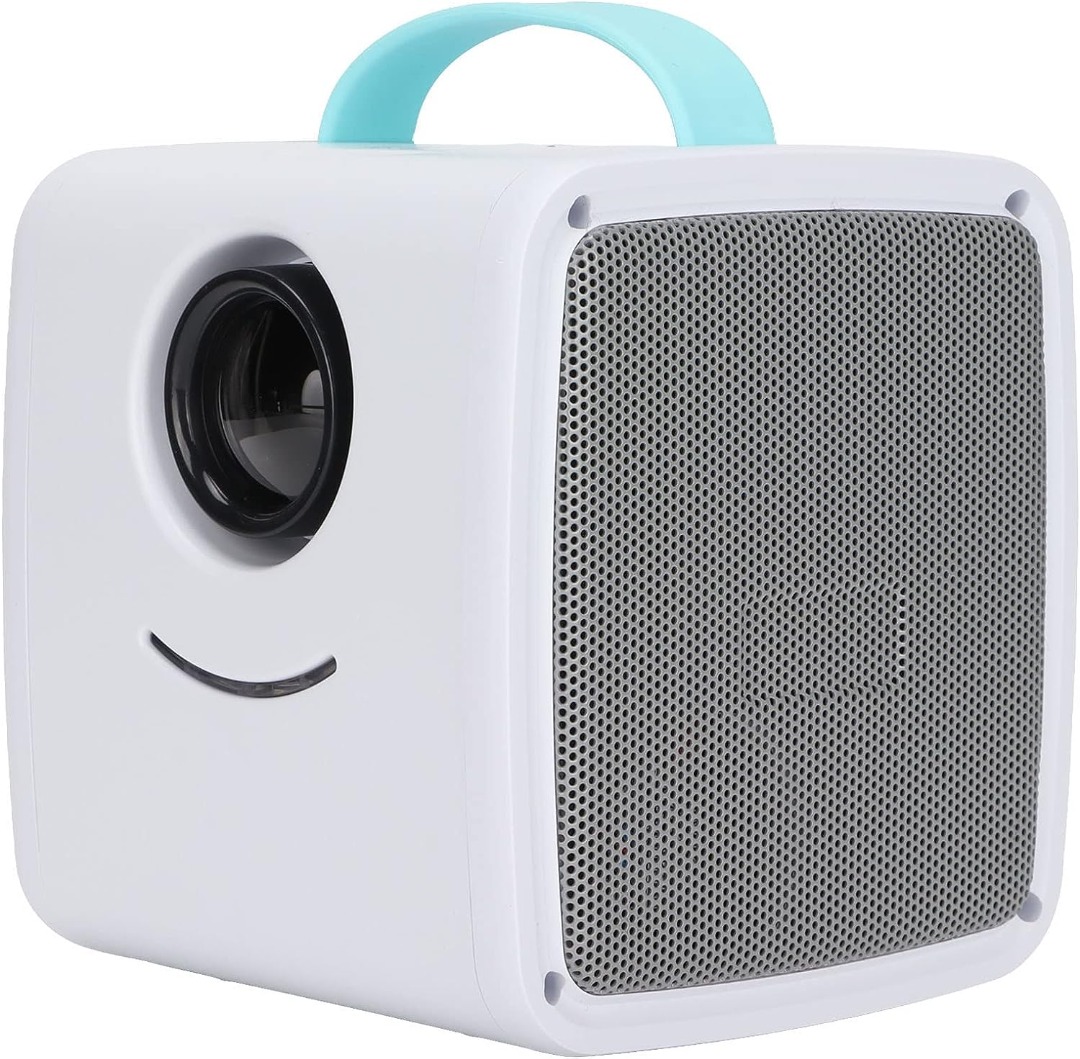 1318) Q2 MINI PROJECTOR, 4:3 HD 1080P PORTABLE LCD PROJECTOR WITH ...