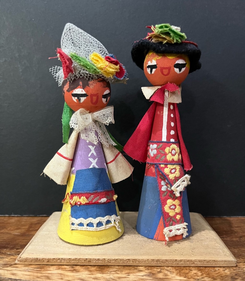 1970s Polish Doll Couple, Hobbies & Toys, Toys & Games on Carousell