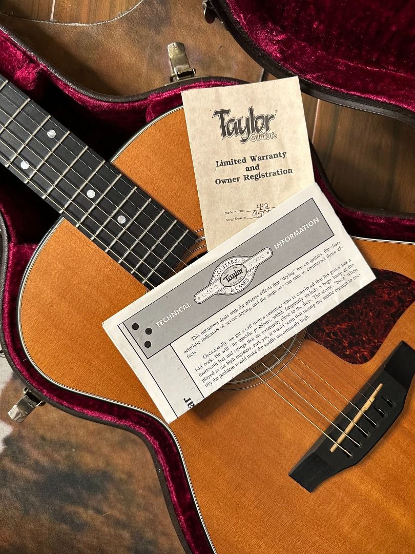 1995 Taylor 412 (with LR Baggs Element pickups) on Carousell
