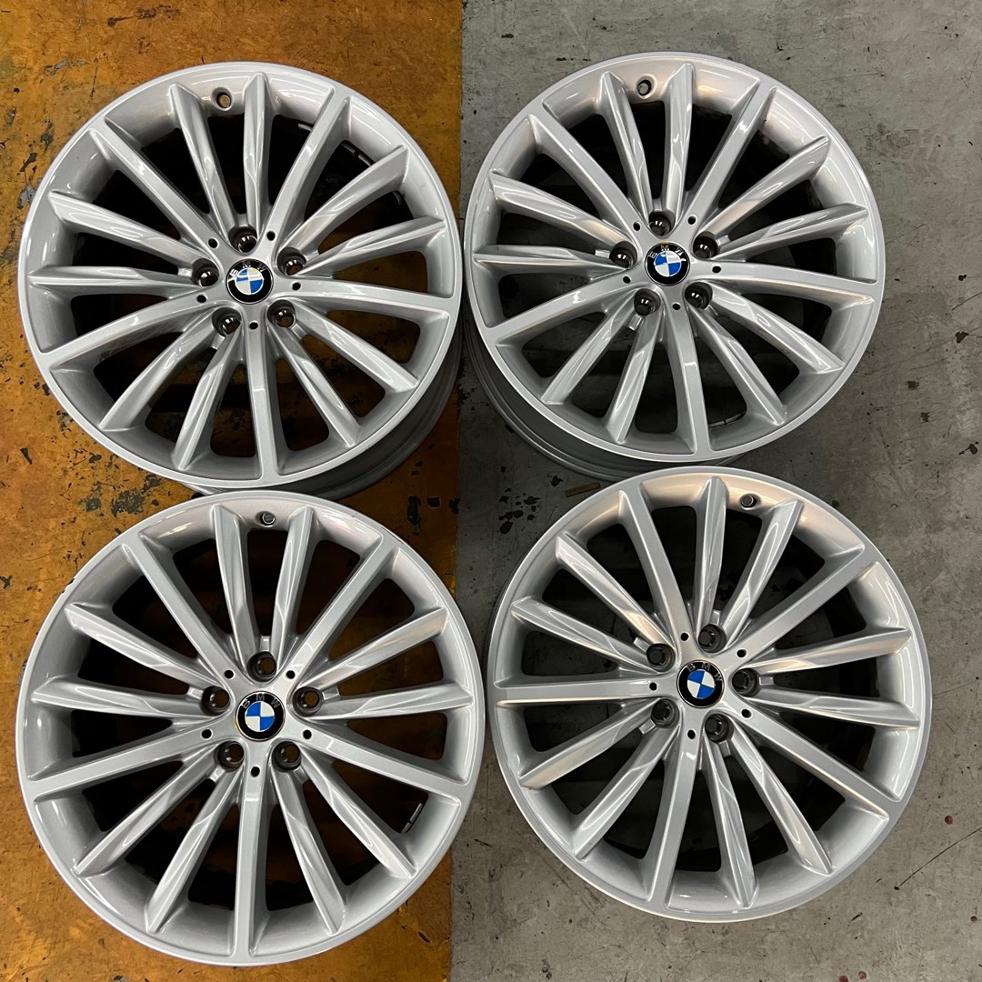 19” BMW Original Staggered Sport Rim 5x112, Car Accessories, Tyres ...