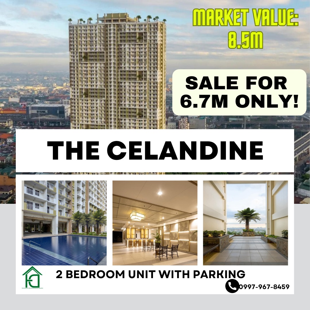 2 Bedroom with Parking Slot The Celandine Cloverleaf, Bonifacio Ave ...