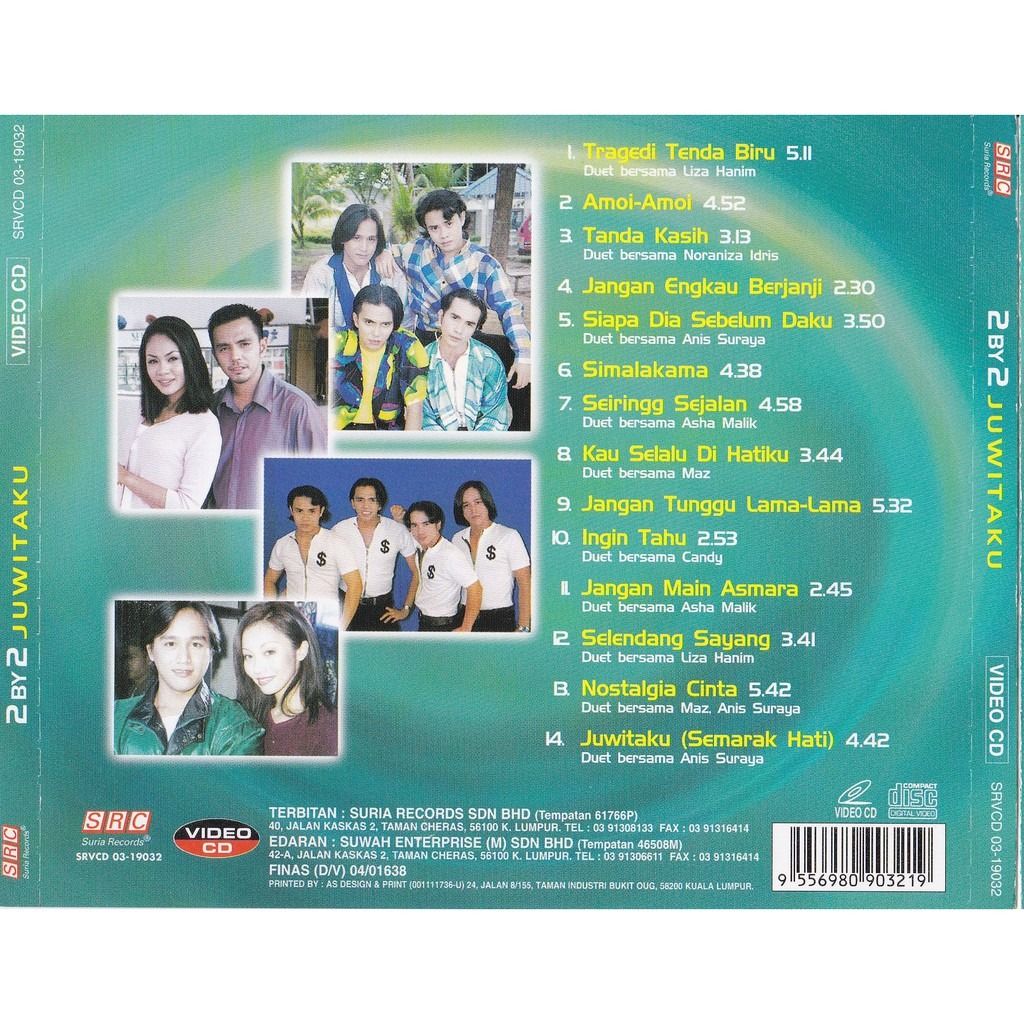 2 By 2 Juwitaku VCD MTV Karaoke Original New And Sealed, Hobbies & Toys, Music & Media, CDs ...