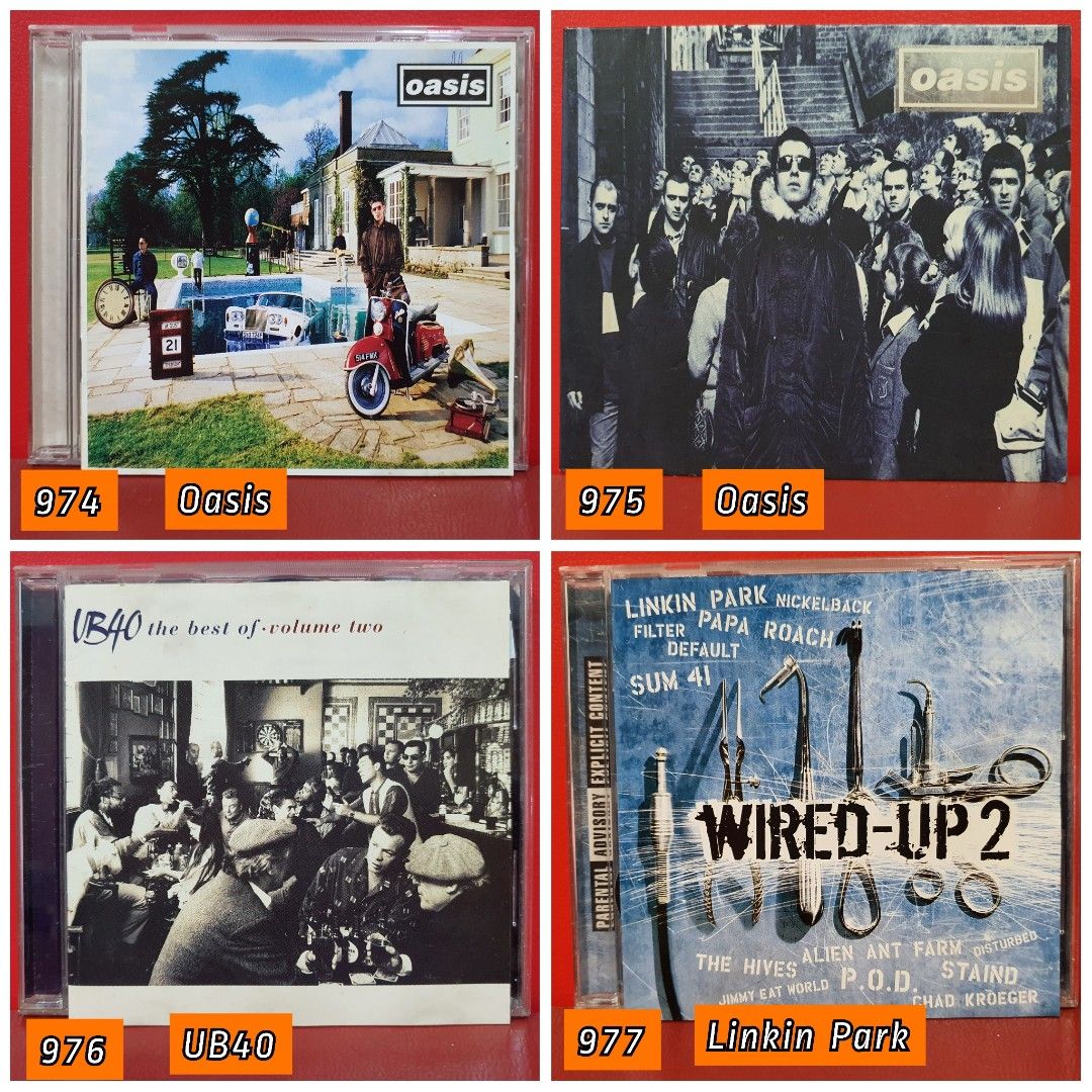 $6 CD #03 Celine Dion Eminen Depeche Mode Linkin Park Whitney Oasis ...