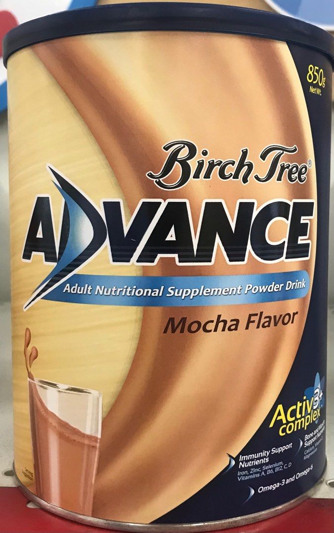 850g Birch Tree Advance Mocha Flavor Adult Nutritional Supplement ...