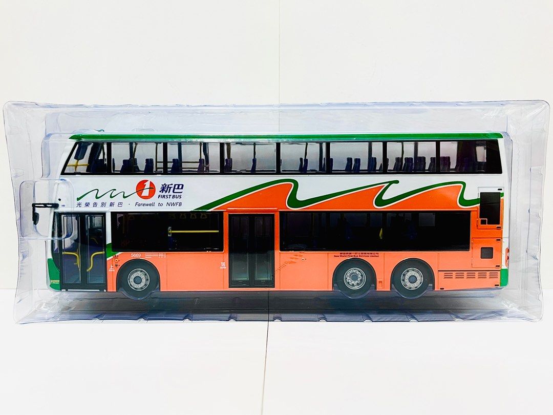 全新 絕版 未開封 Scale 1:43 1:43 比例 新巴 NWFB ADL Enviro 500 E500 MMC 12米 光榮告別新巴 ...