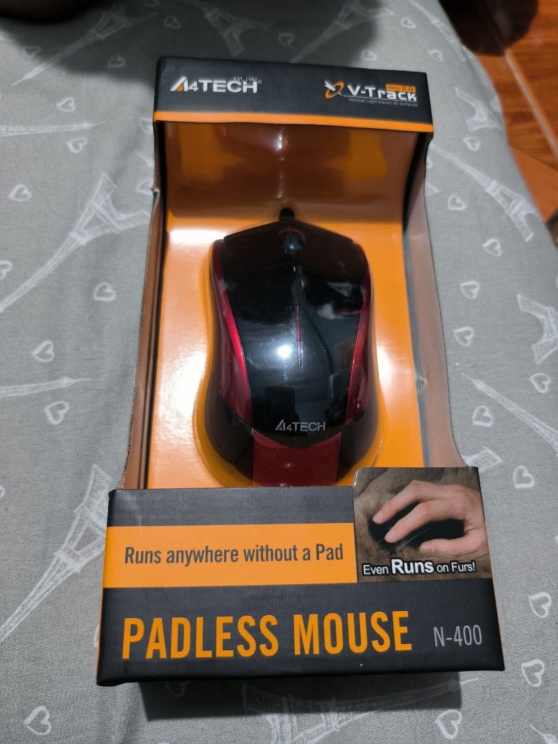 A4tech N-400 Wired Padless Mouse on Carousell