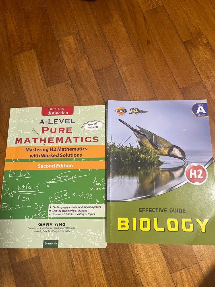 A level H2 Math and Biology Assessment Book, Hobbies & Toys, Books ...