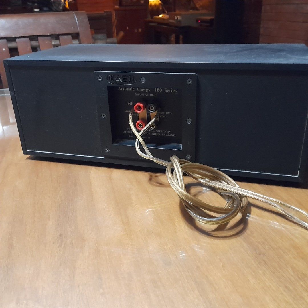 Acoustic Energy Center Channel Speaker, Audio, Soundbars, Speakers ...