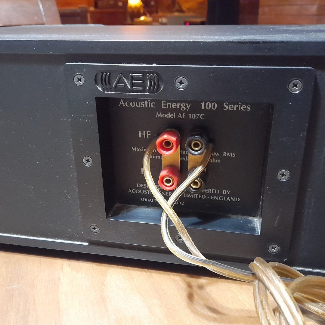 Acoustic Energy Center Channel Speaker, Audio, Soundbars, Speakers ...