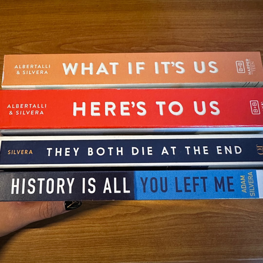 adam silvera books they both die at the end history is all you left me ...