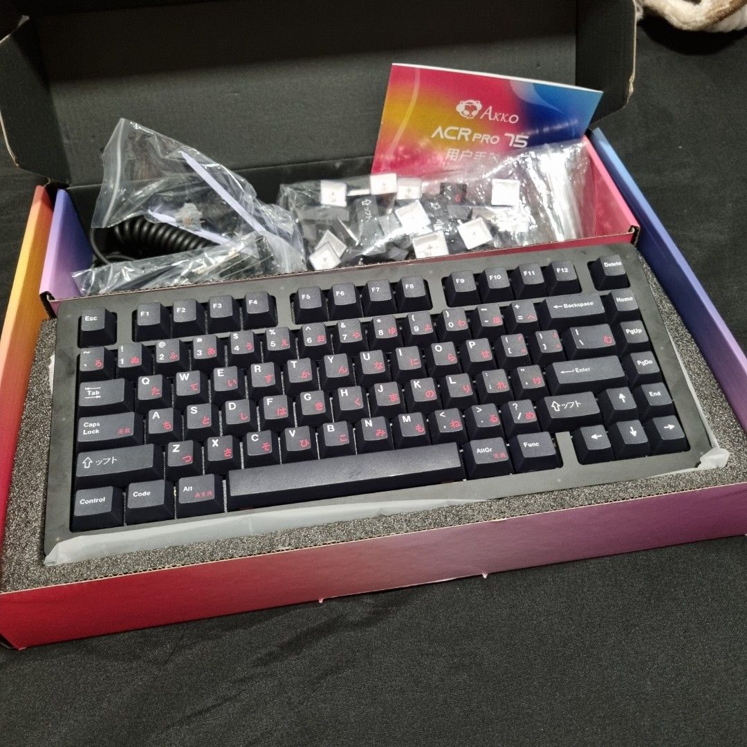 Akko ACR 75 Pro Gasket Mount 75% Keyboard (Akko silver switch ...