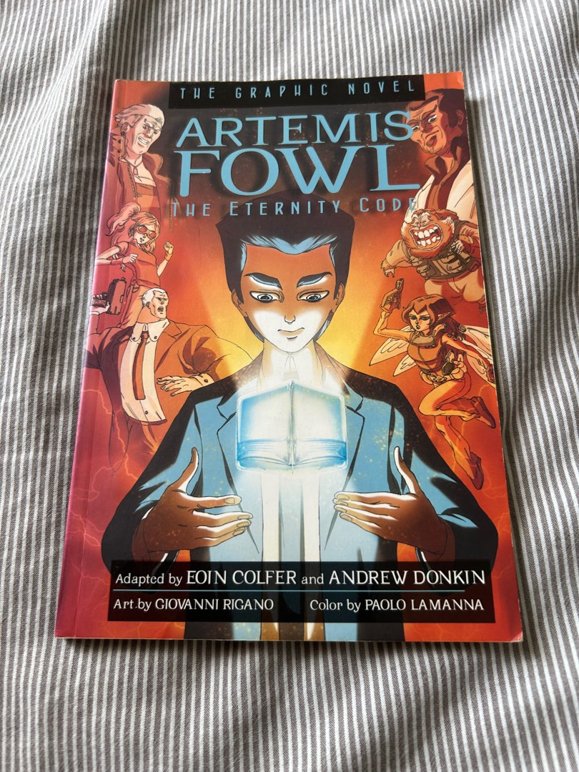 Artemis Fowl: The Eternity Code Graphic Novel, 興趣及遊戲, 書本 & 文具, 漫畫 ...