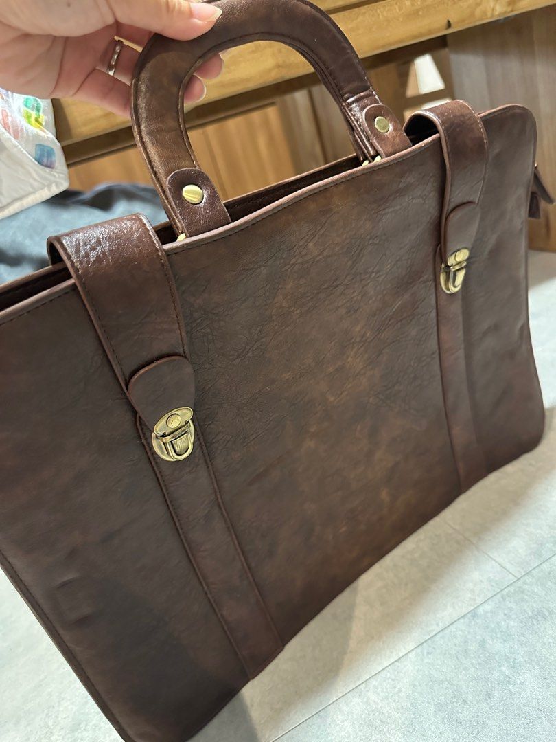 asos briefcase