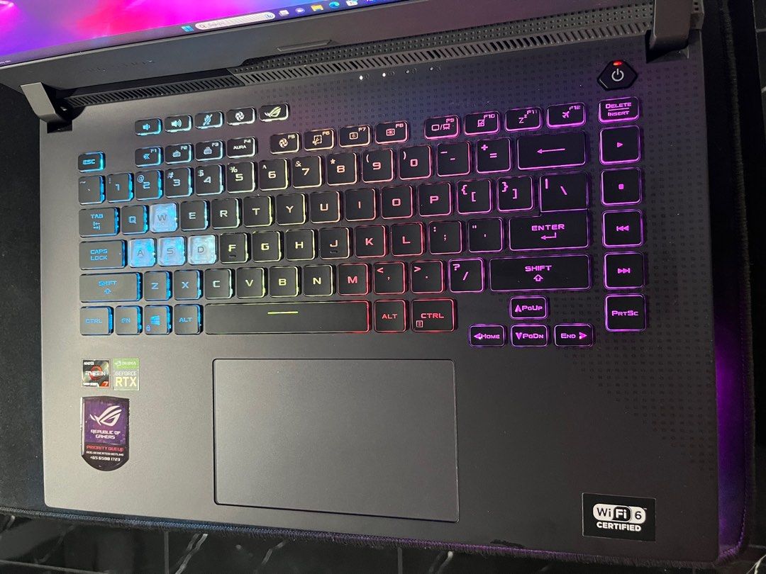 ASUS G15 ROG STRIX 15.6" inch 300Hz Gaming Laptop Processor AMD Ryzen 7 ...