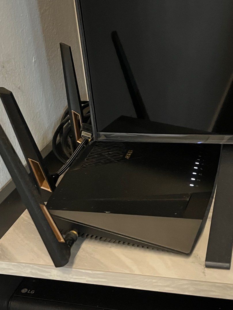 ASUS Router RT-AX88U AX6000 Dual Band WiFi 6 802.11ax Smart WiFi Gaming ...