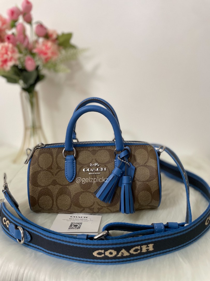 Authentic Coach Mini duffel bag w/ sling strap (adjustable and ...