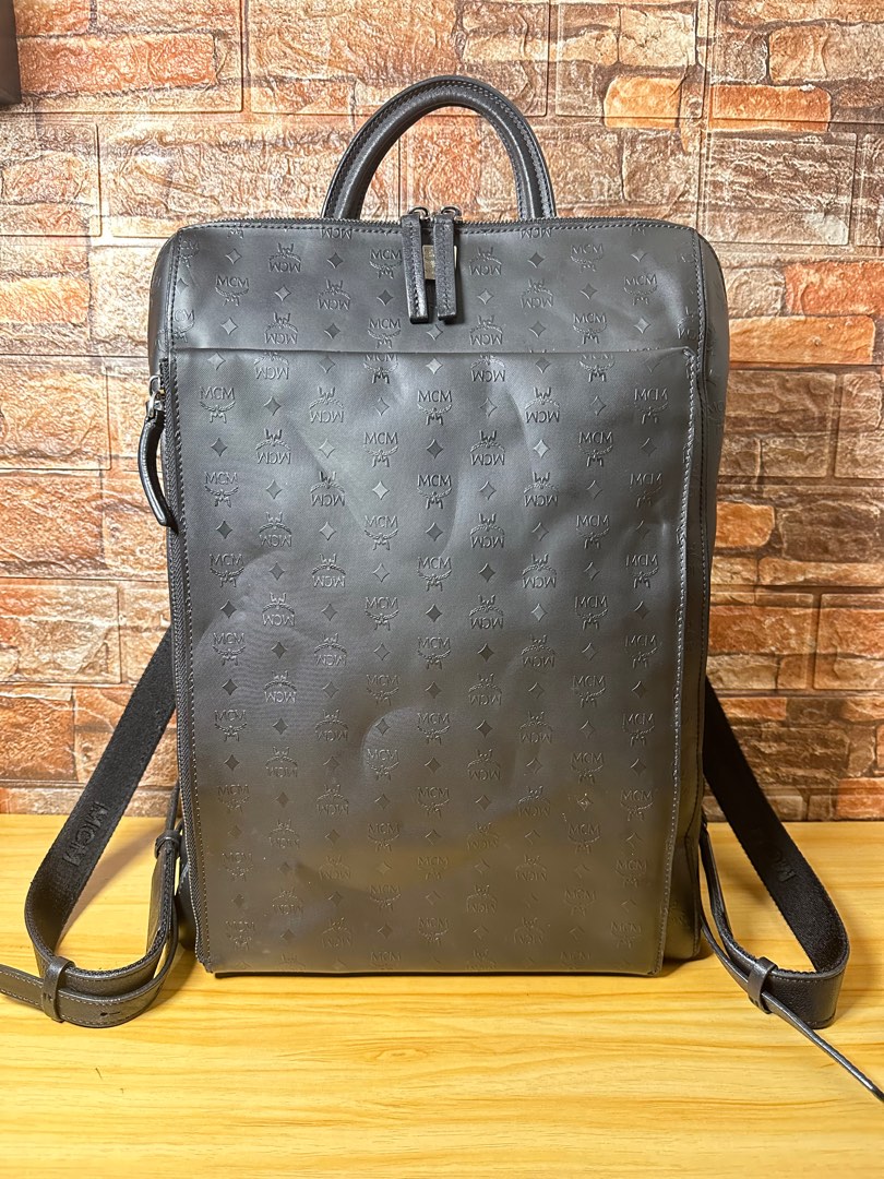 Authentic MCM Felix Germany Large Backpack With Clutch, Luxury, Bags ...