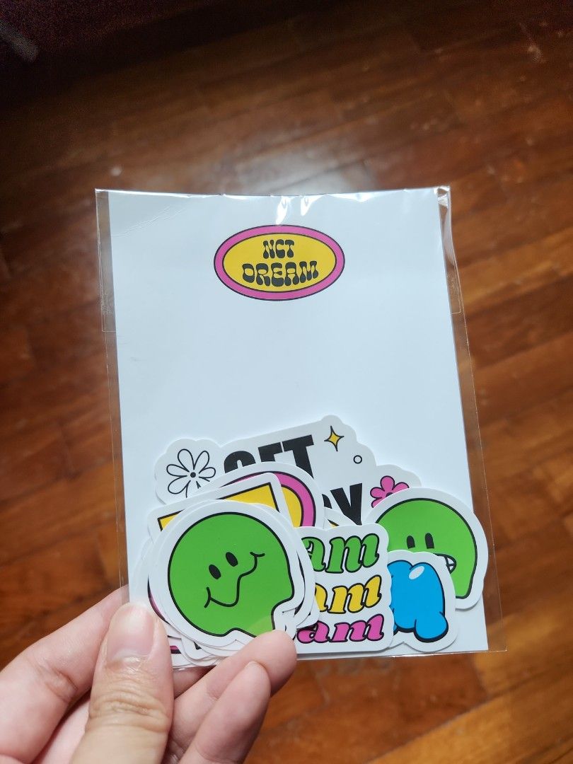 Authentic NCT Dream Sticker Pack, Hobbies & Toys, Memorabilia ...