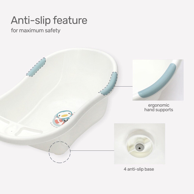 Baby Bath Tub With Stand Full Range Puku, Babies & Kids, Bathing & Changing, Bathtub & Bath ...