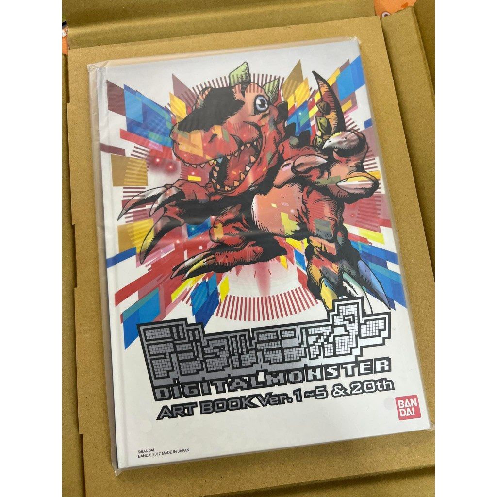 Bandai P-Bandai DIGIMON Art Book Ver. 1~5 & 20th, Hobbies & Toys, Books ...
