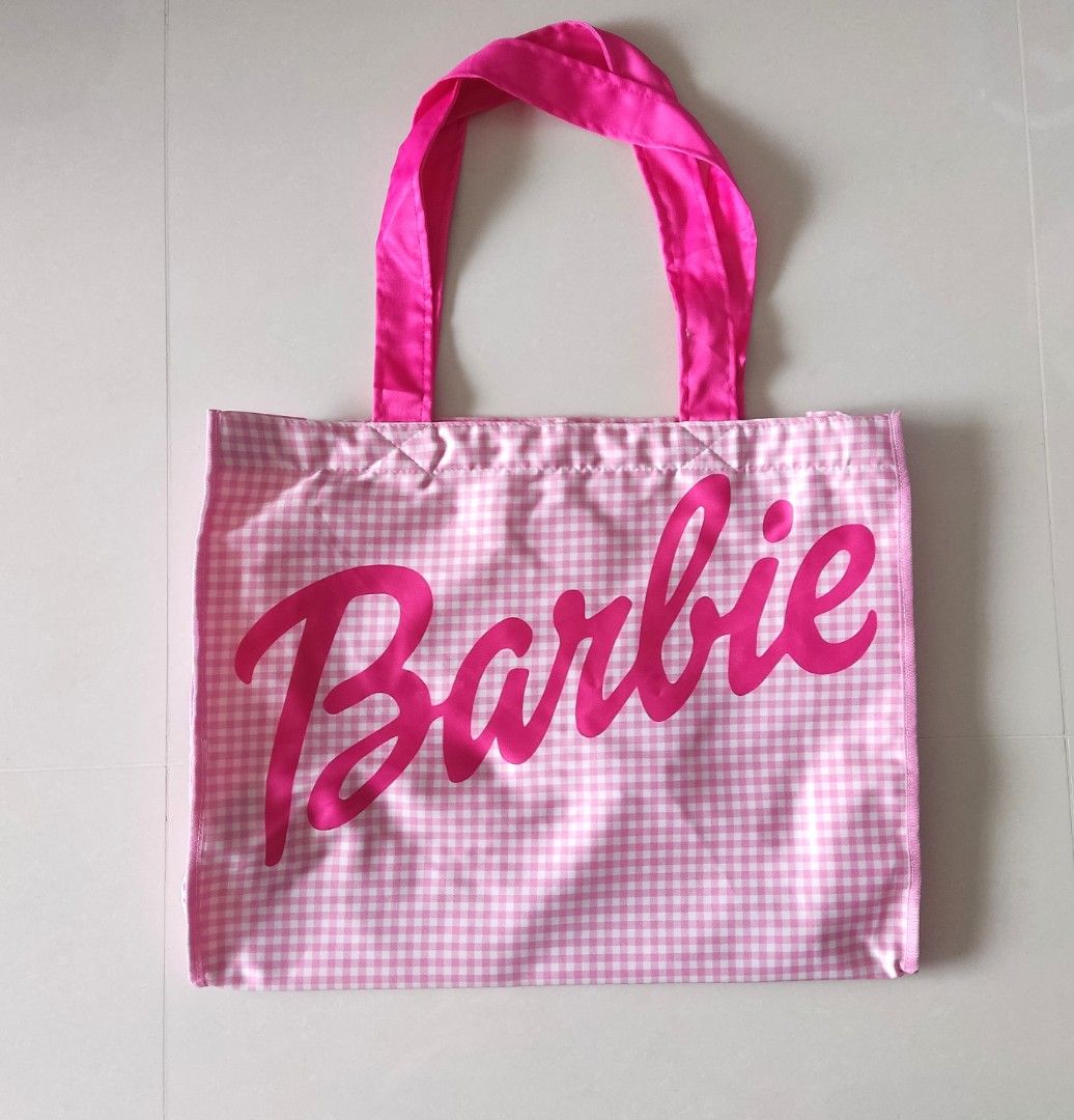 Barbie Tote Bag, Women's Fashion, Bags & Wallets, Tote Bags on Carousell