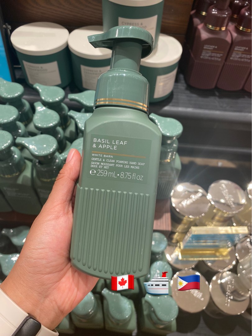 Basil Leaf and Apple Hand soap, Beauty & Personal Care, Hands & Nails ...