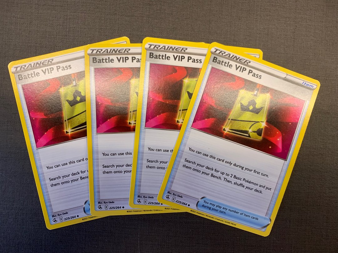 Battle VIP Pass Playset Pokemon Fusion Strike, Hobbies & Toys, Toys ...