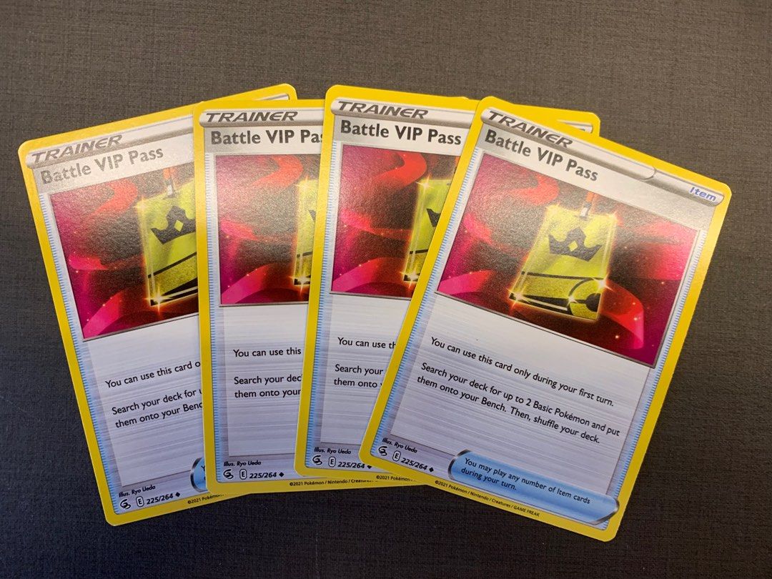 Battle VIP Pass Playset Pokemon Fusion Strike, Hobbies & Toys, Toys ...