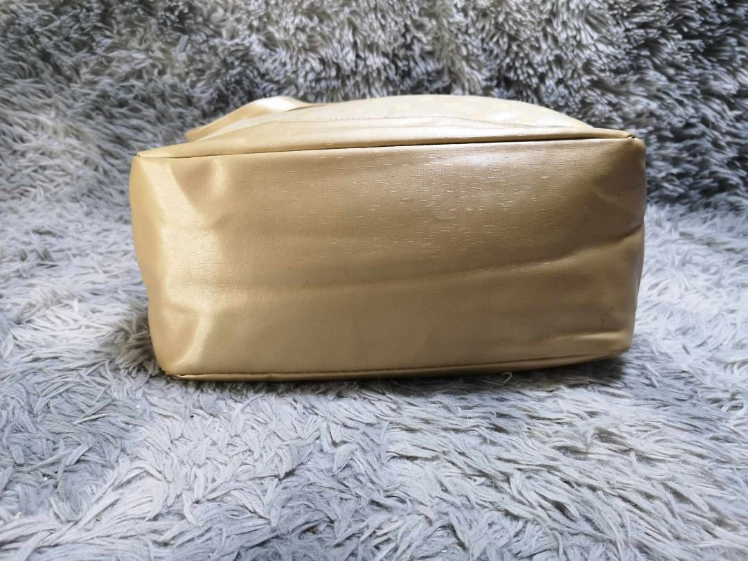 Beige Leather Velcro Tote Bag on Carousell