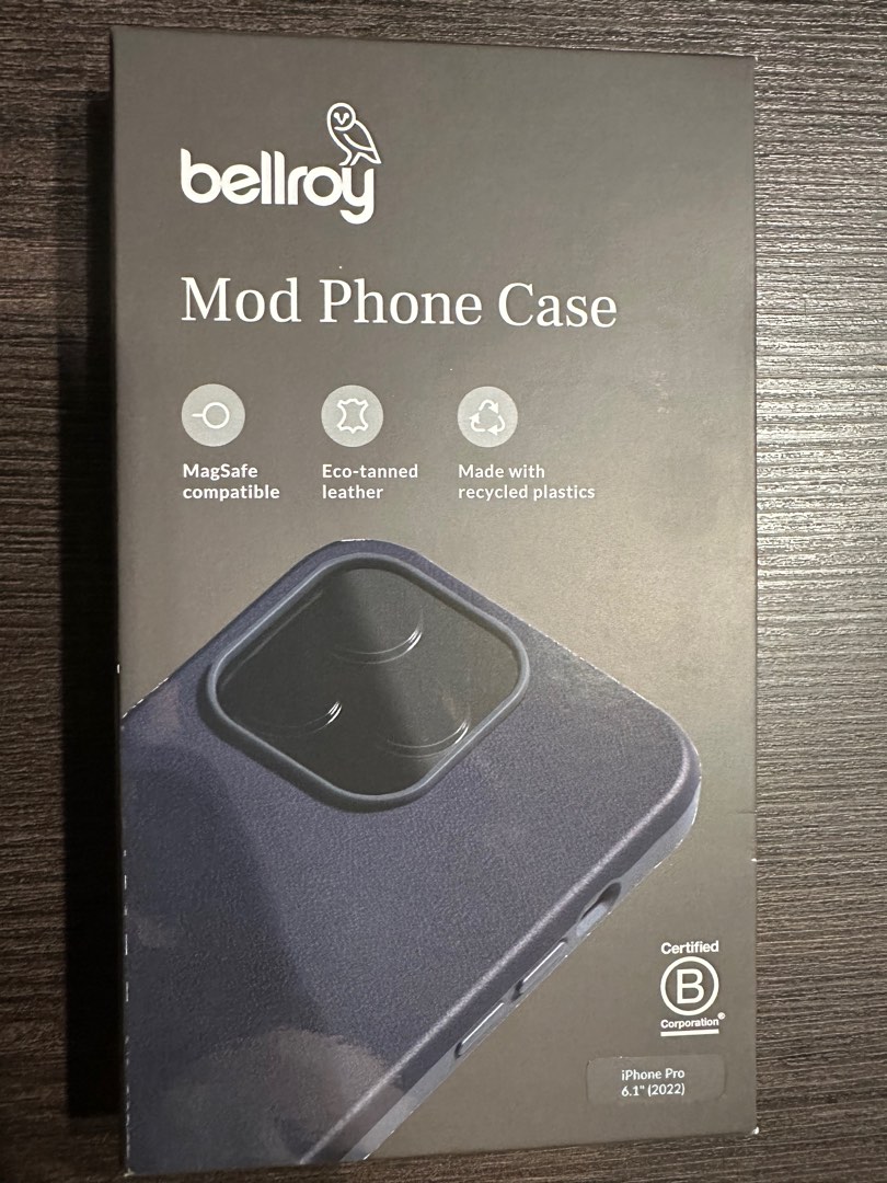 Bellroy Leather Mod iPhone 14 Pro Case, Mobile Phones & Gadgets, Mobile ...