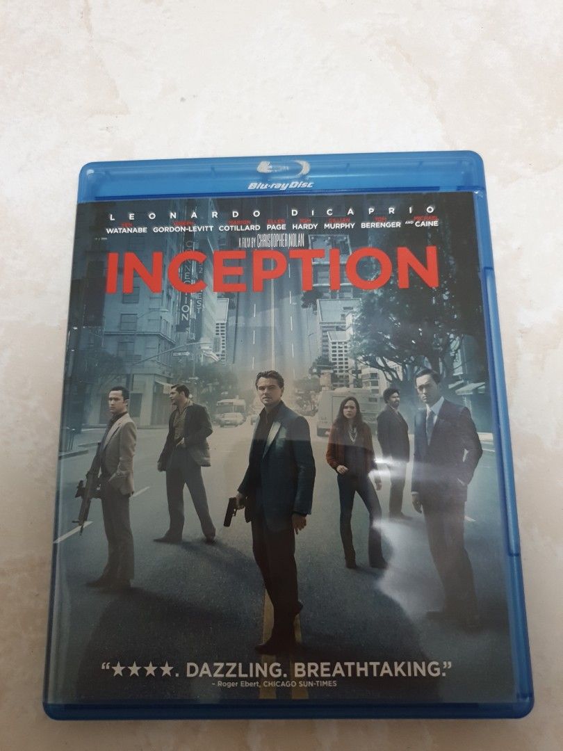Blu ray : Inception, Hobbies & Toys, Music & Media, CDs & DVDs on Carousell