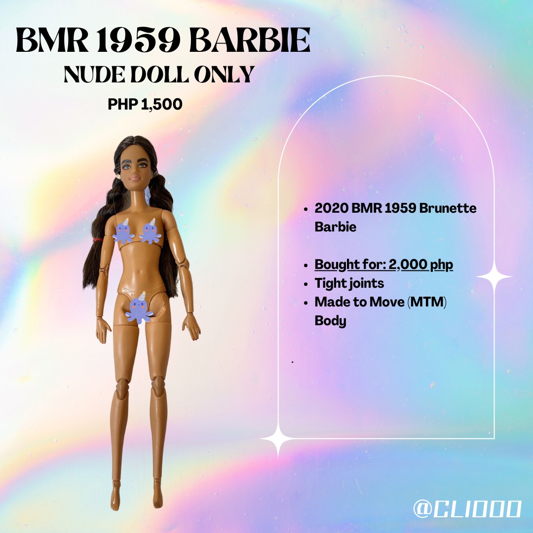 BMR 1959 Barbie, Hobbies & Toys, Toys & Games on Carousell